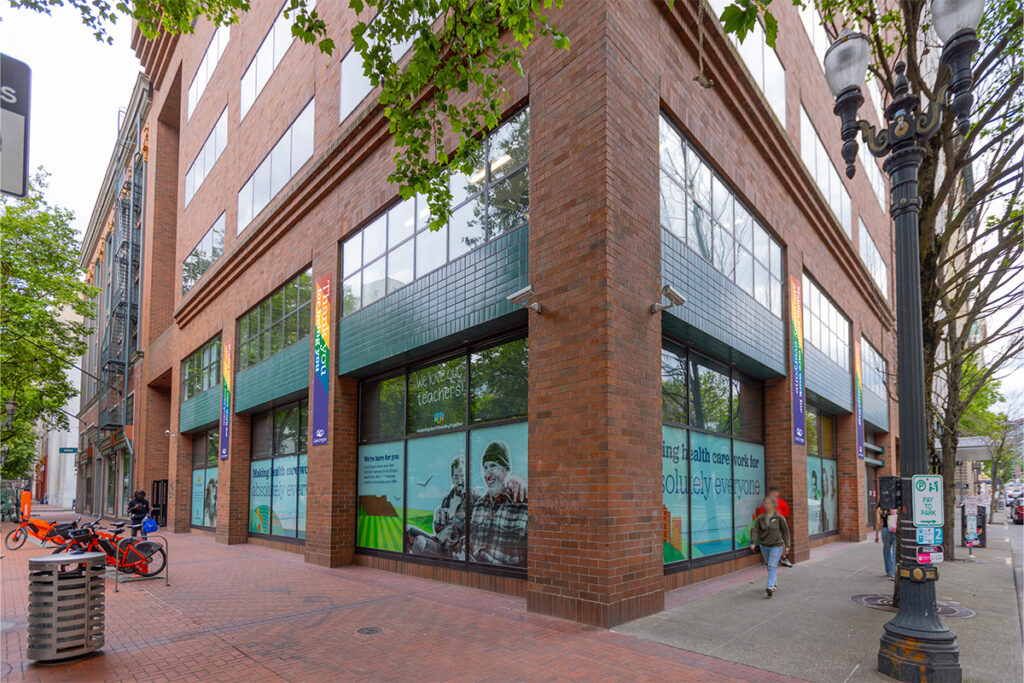 Eye-Catching Window Graphics and Banners for CareOregon’s Office ...