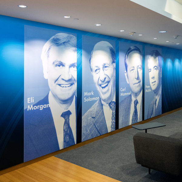 Modular Office Hallway Design Installation at M Financial - Premier Press